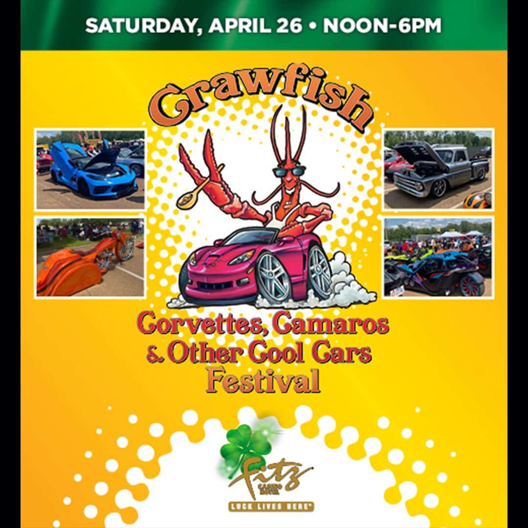 Crawfish, Corvettes, Camaros & Other Cool Cars Festival - Tunica ...