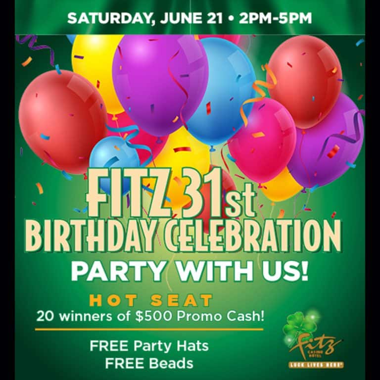 Fitz 31st Birthday Celebration Hot Seat - Tunica, Mississippi