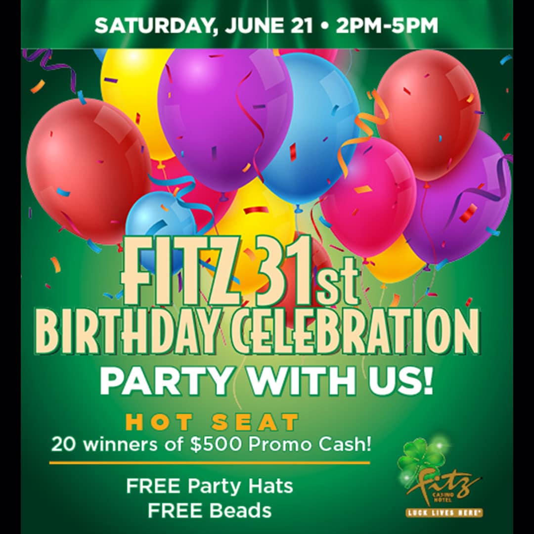 Fitz 31st Birthday Celebration Hot Seat - Tunica, Mississippi